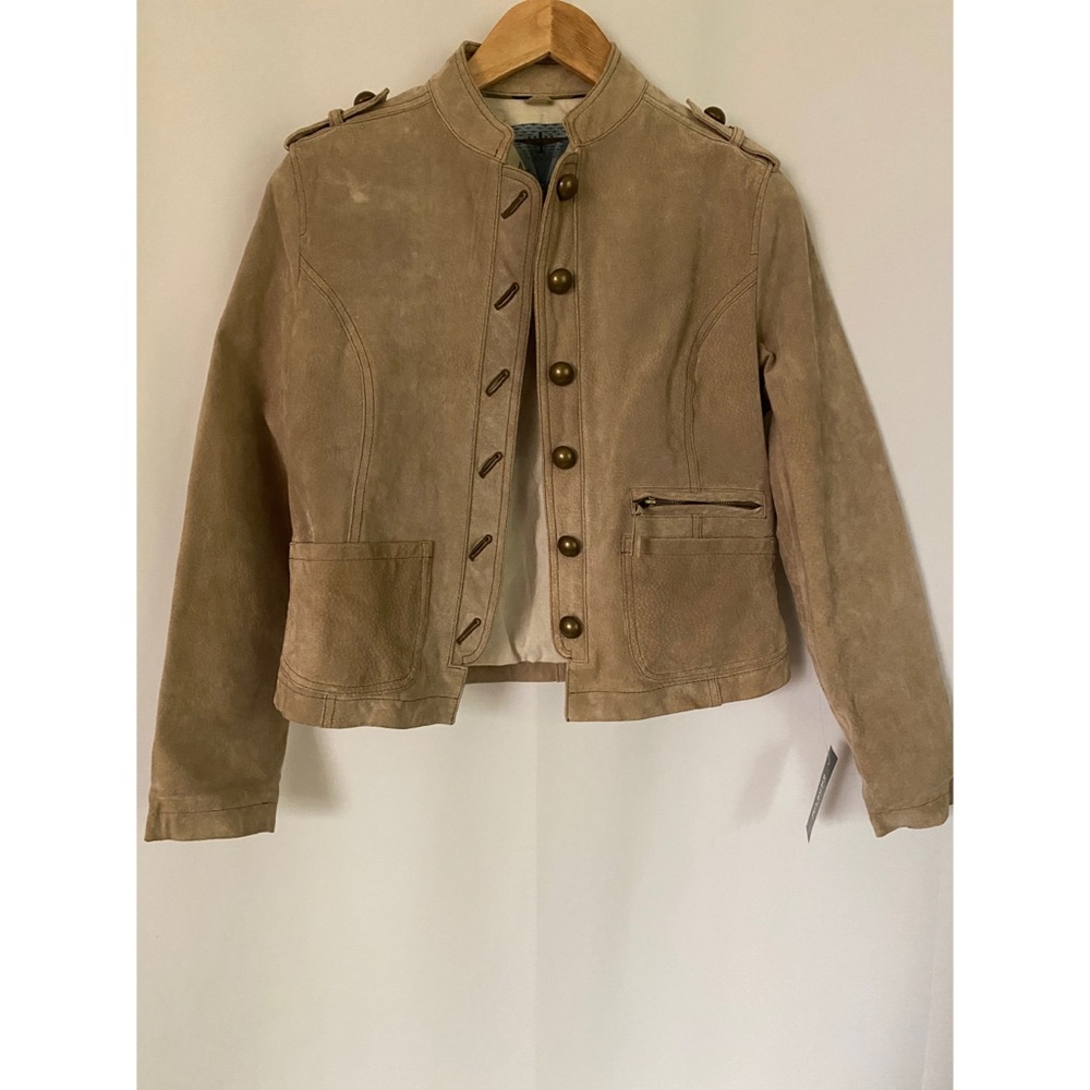 Vintage Sgt Pepper Style Suede Jacket - Gem